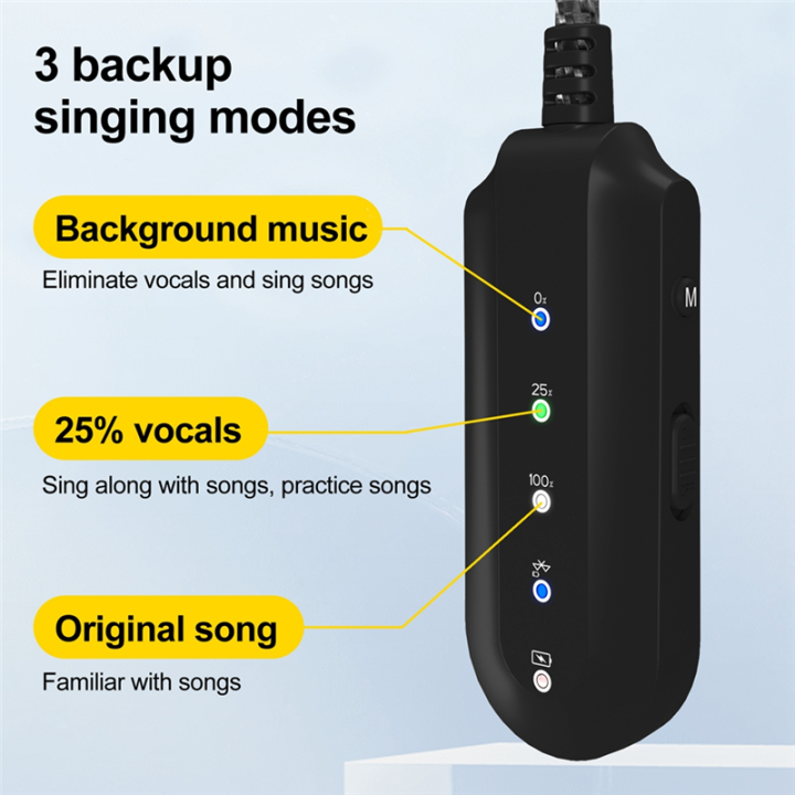 【Wireless】 Wireless Audio Adapter With Vocal Eliminator Bluetooth Aux ...