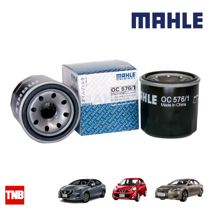 MAHLE กรองน้ำมัน NISSAN หลายรุ่น Teana March Almera Tiida Subaru เทียน ...