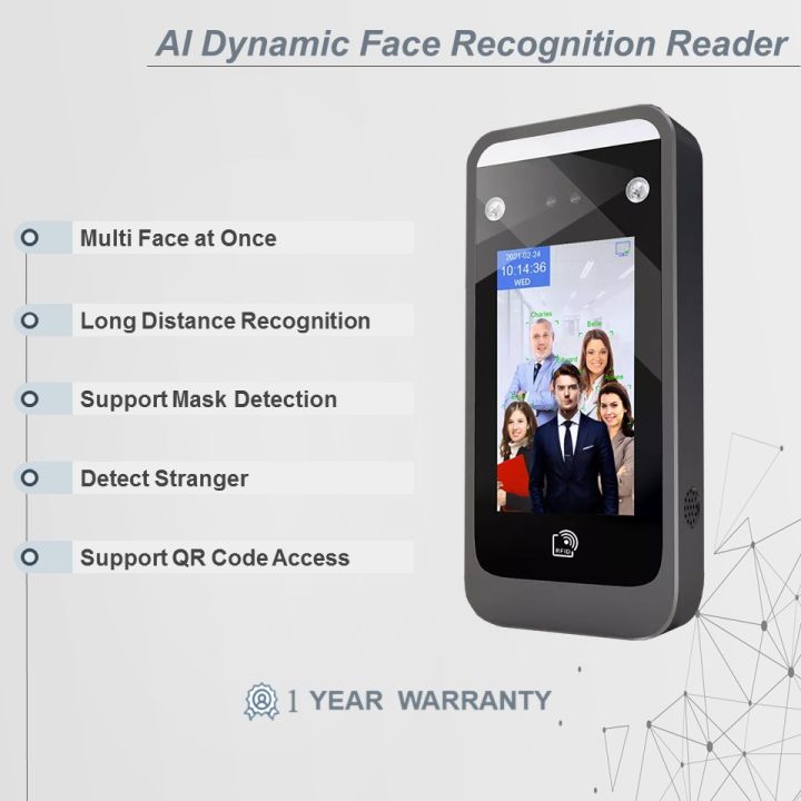 Face Recognition Reader Artificial Intelligence Akses Kontrol Absensi ...