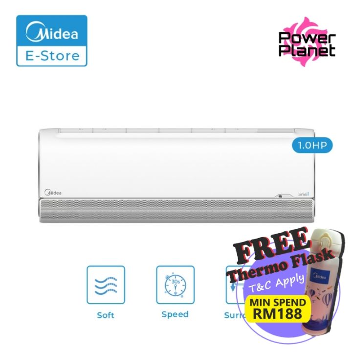 Midea 1.0HP MSFAAU09CRFN8 Airstill R32 Inverter Air Conditioner ...