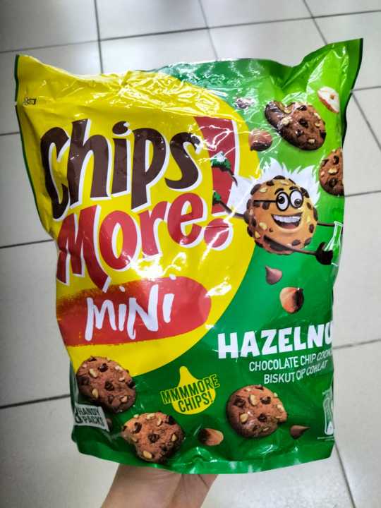 CHIPS MORE MINI HAZELNUT/DOUBLE CHOC/OATS/ORIGINAL BISKUT 8 PACK | Lazada