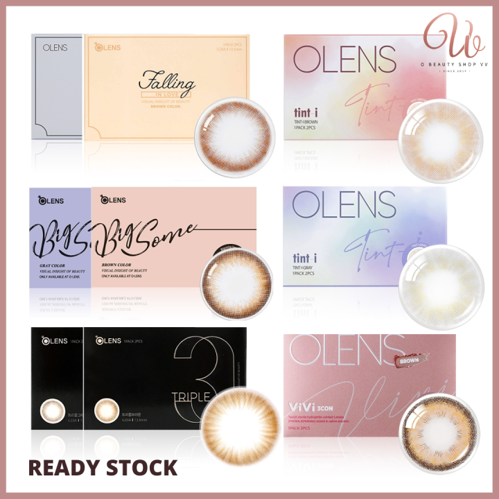 (Import From Korea) OLENS READY STOCK OLENS Monthly 2PCS CONTACT LENS ...