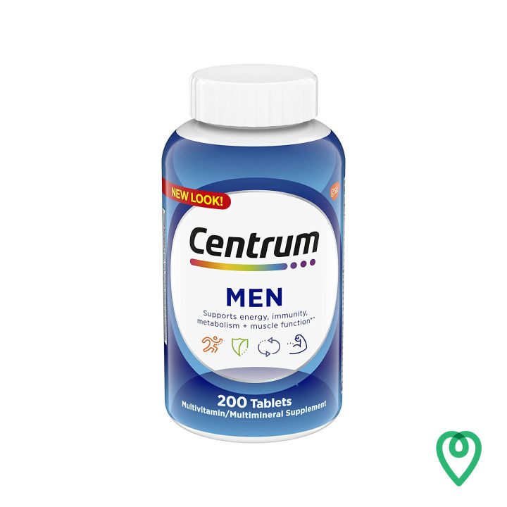 CENTRUM MEN MULTIVITAMIN 200 TABLETS EXP MAR 2024 | Lazada Singapore