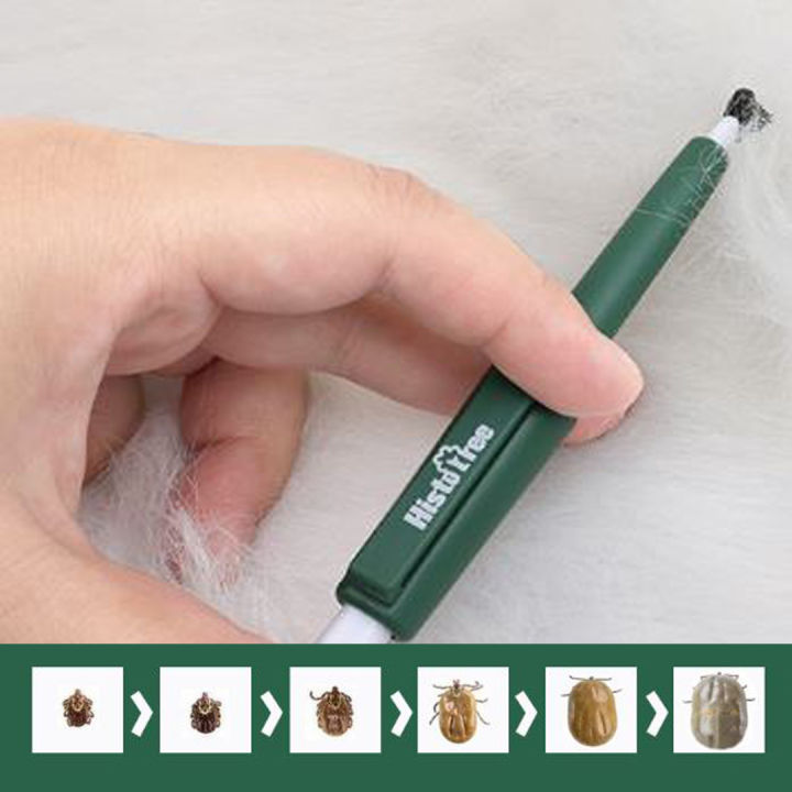 ที่หนีบเห็บ ปากกาหนีบเห็บ เห็บหมา เห็บแมว เห็บสุนัข Bug Pen | Lazada.co.th
