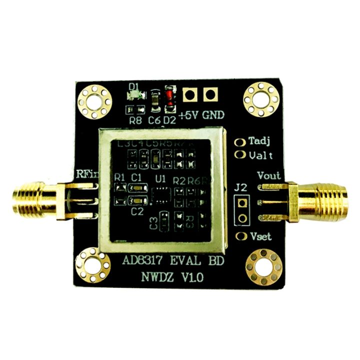 Ad8317 Module Dynamometer 1m 10ghz 60db Rf Power Meter Amplifier Logarithmic Detector Controller