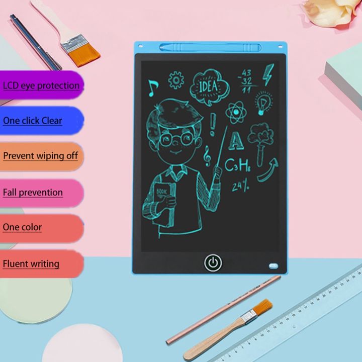 8.5 นิ้ว 12 นิ้ว LCD Ewriter Pad กระดานเขียนแท็บเล็ต Drawing แผ่นเขียน ...