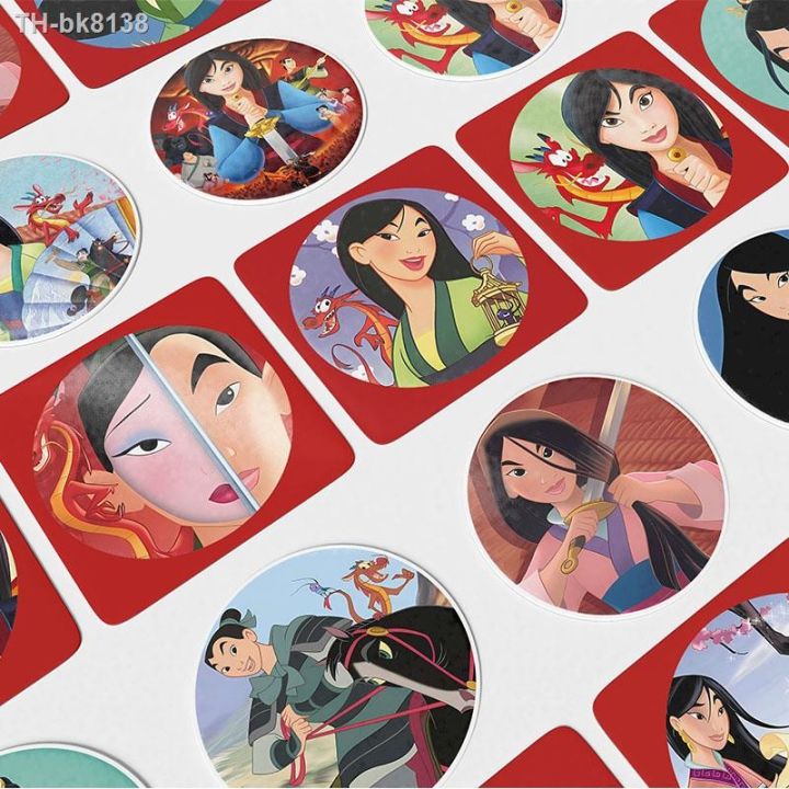 Disney Mulan Round Stickers for Water Bottles Waterproof Aesthetic ...