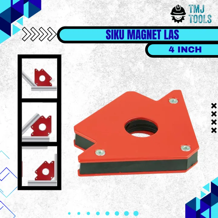 Panah Siku Magnet Besi Las Wipro 4" Arrow Magnetic Welding Holder Jig ...