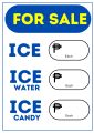 ICE FOR SALE SIGNAGE LAMINATED | Lazada PH