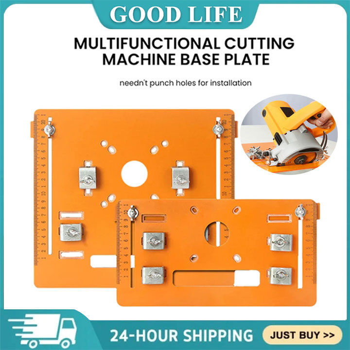 [Low Price] Cutting Machine Base Plate Saw Guide Plate 90° Flat Cutting ...