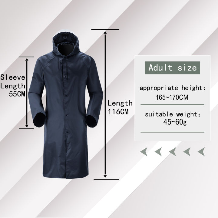 Raincoat Men's Motorcycle Kapote Luminous COD Raincoat Poncho ...