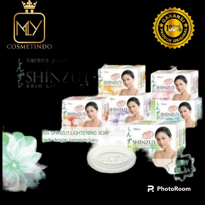 SHINZUI Skin Lightening Bar Soap 80gr | Sabun Mandi Batang (2 pcs ...