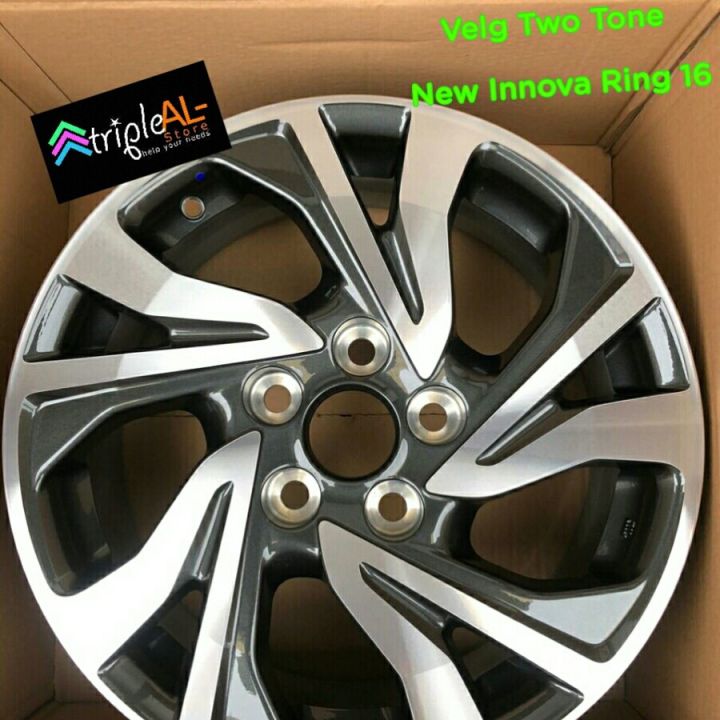 Velg Velek Two Tone Innova Reborn Ring 16 original Toyota | Lazada ...