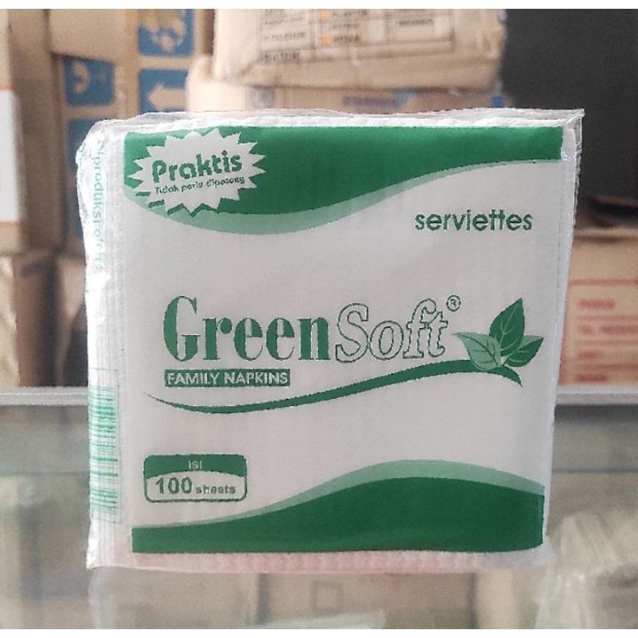 Tissue makan Green Soft | Lazada Indonesia