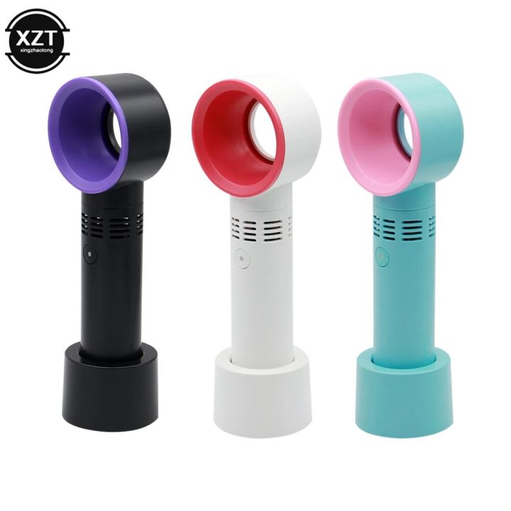 Portable Mini Bladeless Fan Handheld Usb Speed Fan Desktop Of Cooler ...