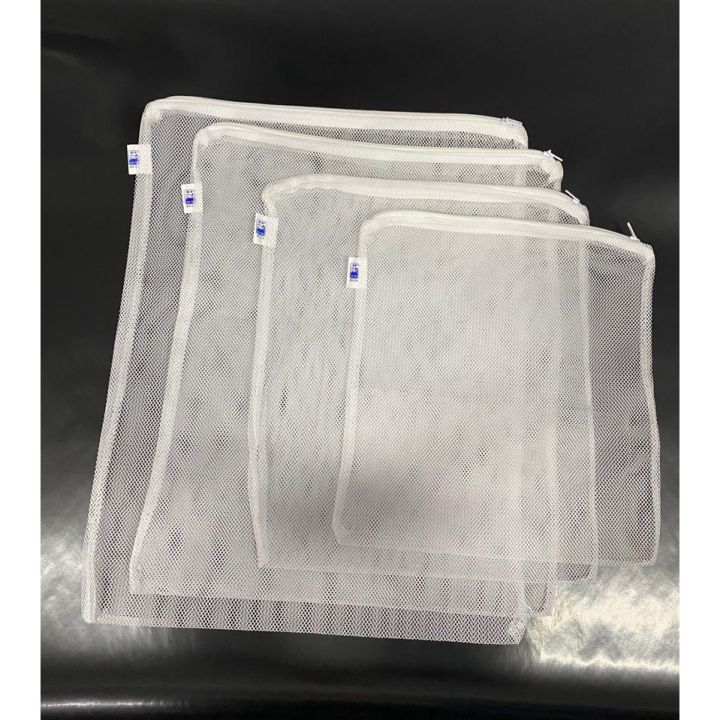 (1pcs) Gridding Bag/Mesh bag Filter Media Zip Net for Aquarium | Lazada