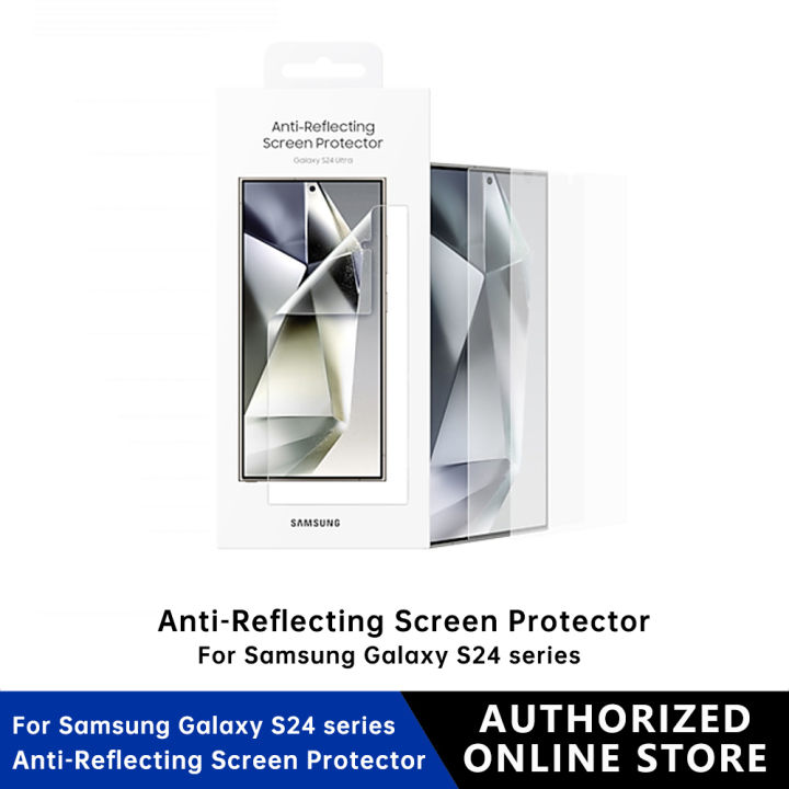 Samsung Galaxy S24 Series Anti-Reflecting Screen Protector, Front ...