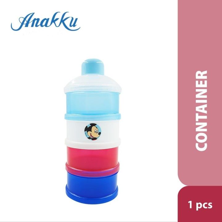 Anakku Disney 4 Tier Milk Powder Container 363-367 | Lazada