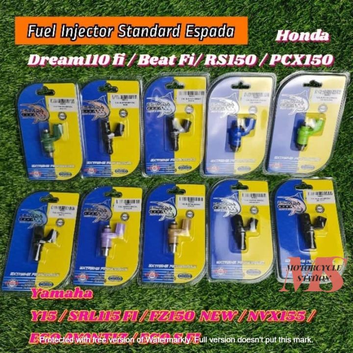 Espada Fuel Injector RS150 Y15ZR SRL115 FI PCX150 NVX155 BEAT FI EGO S ...