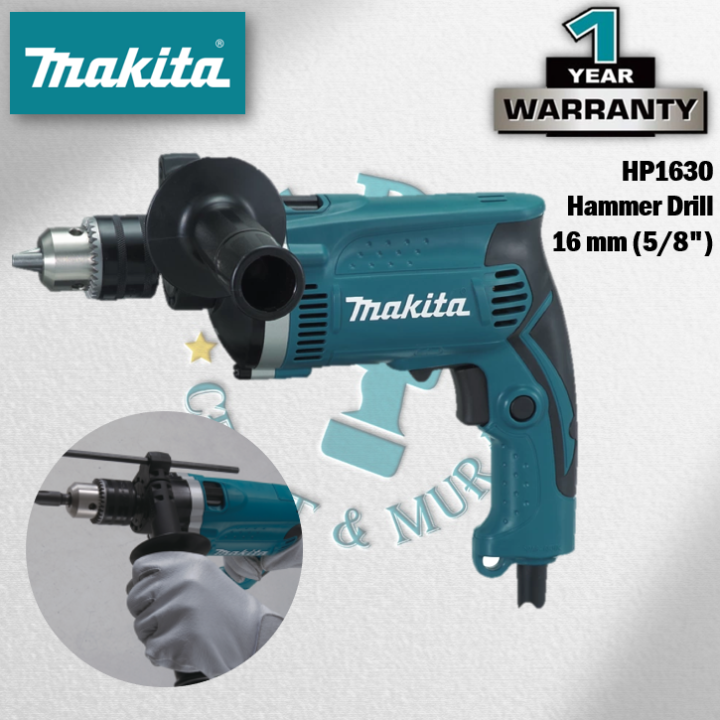 MAKITA HP1630 Hammer Drill 16MM (5/8′) 『1 Year Warranty』『100% Original ...