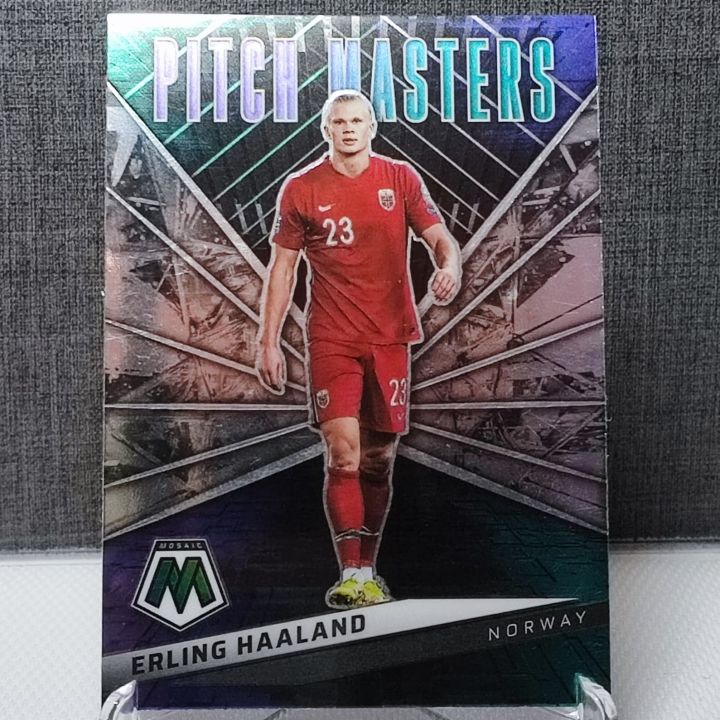 Erling Haaland Panini Pitch Master Norway Card Collectible Football ...