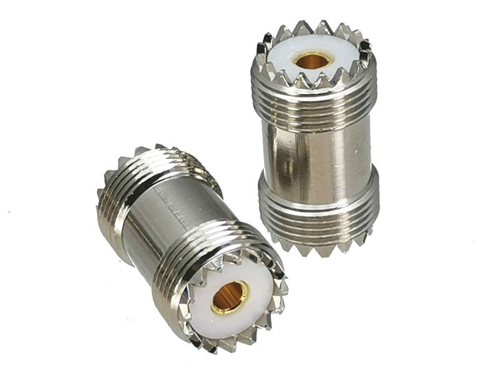 2pcs UHF Female SO239 to UHF Female Jack Straight RF Pigtail Coax ...