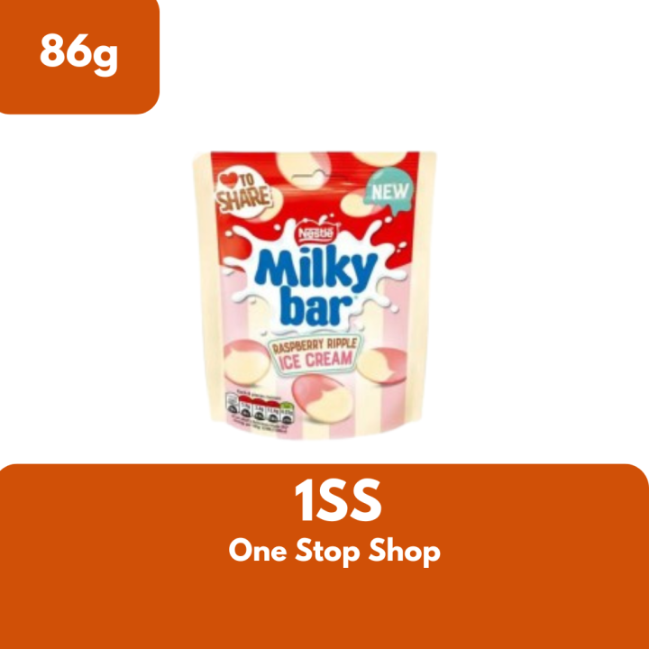Nestle Milky Bar Raspberry Ripple Ice Cream 86g | Lazada PH