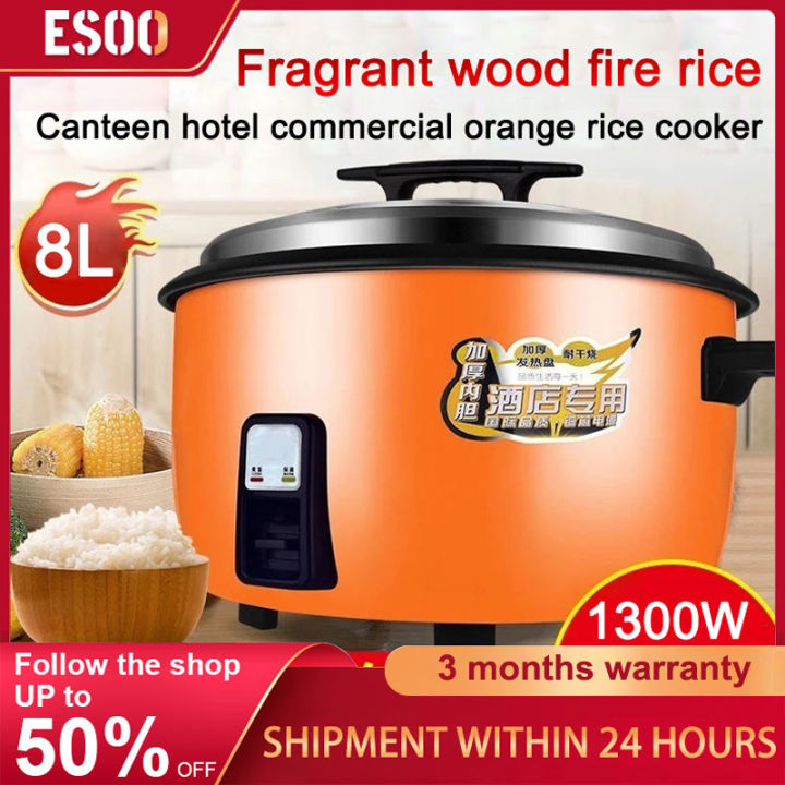 Commercial large capacity rice cooker canteen non-stick pan 6L/8L/10L ...