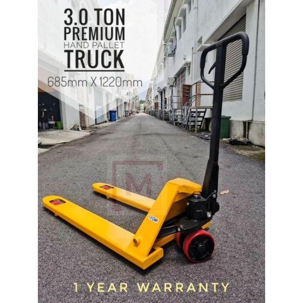 Premium Heavy Duty 3.0 Ton Hydraulic Manual Hand Pallet Truck ...
