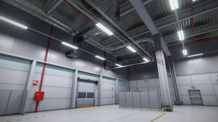 Unity factory warehouse interior modular pack 1.0 factory warehouse ...