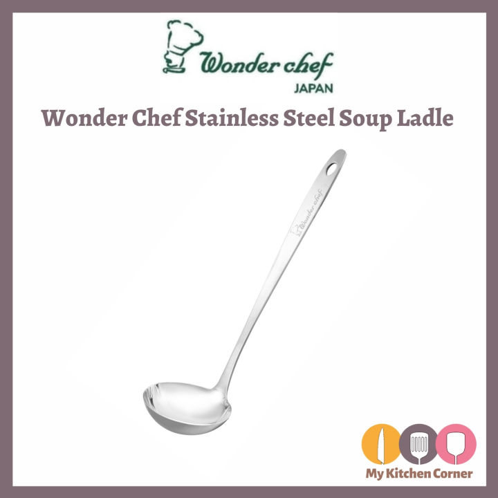 (READY STOCK) WONDERCHEF Stainless Steel Soup Ladle | Lazada