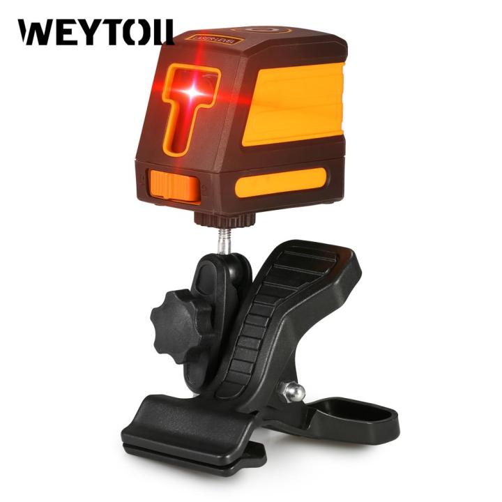 Self-Leveling 2 Line Red Laser Level Professional Horizontal Vertical ...