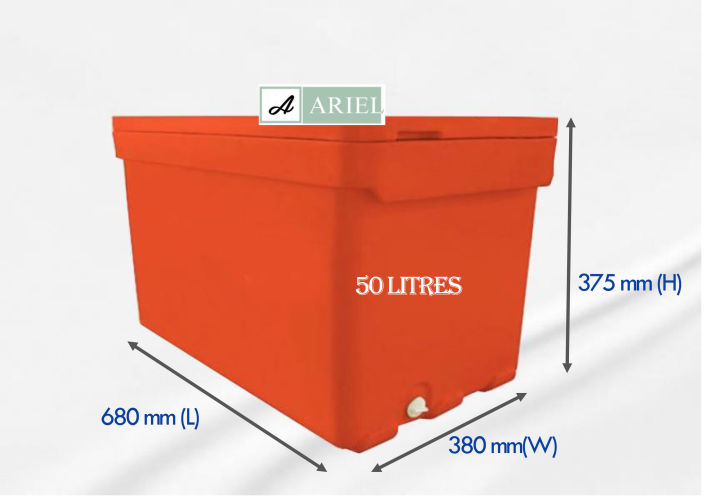 In-Stock Cooler box/ Ice Box 50 Liter Insulated Cooler Box For ...