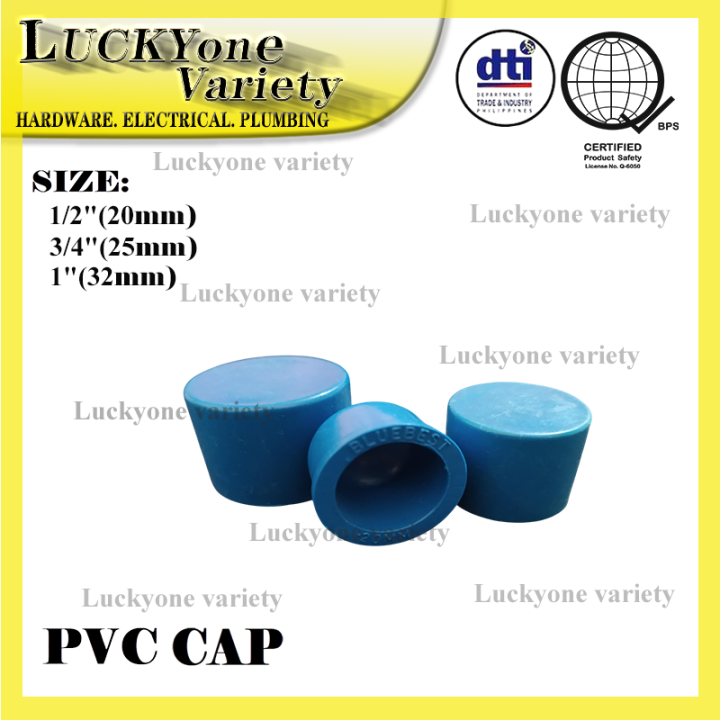 PVC END CAP WITH PIPE FITTINGS BLUEBEST | Lazada PH