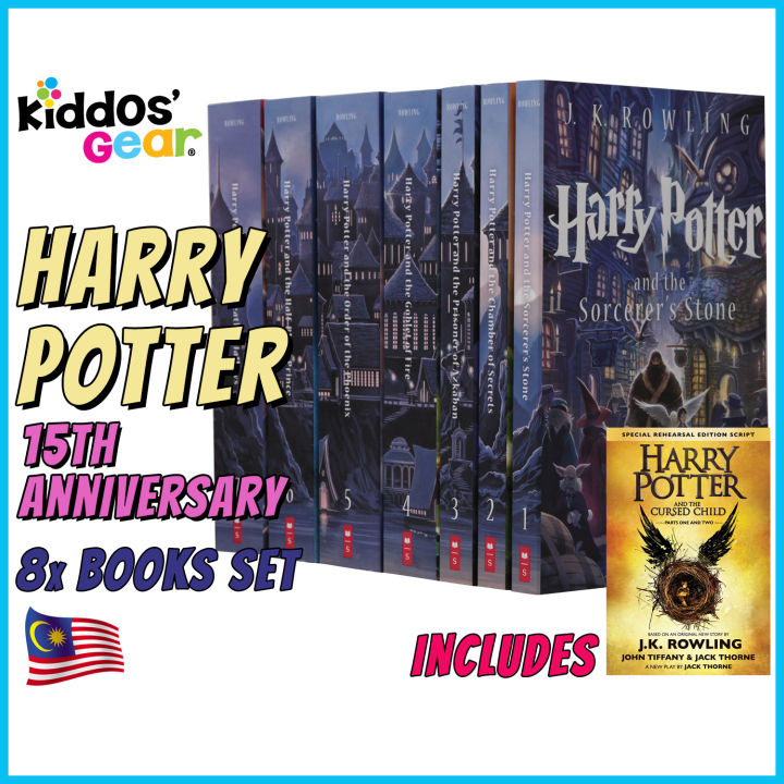 Harry Potter 15th Anniversary | 8 Books Set / Individual Titles | Lazada