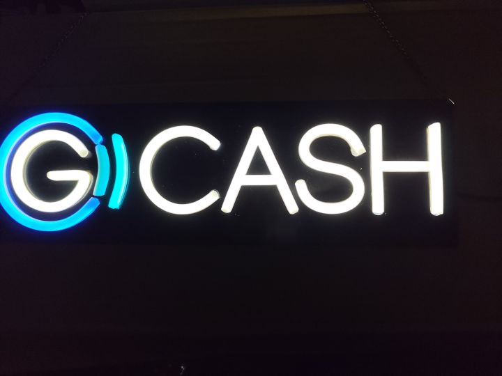 Gcash Polyethylene Board Neon Light Signage 14*4.5*2 Inches | Lazada PH