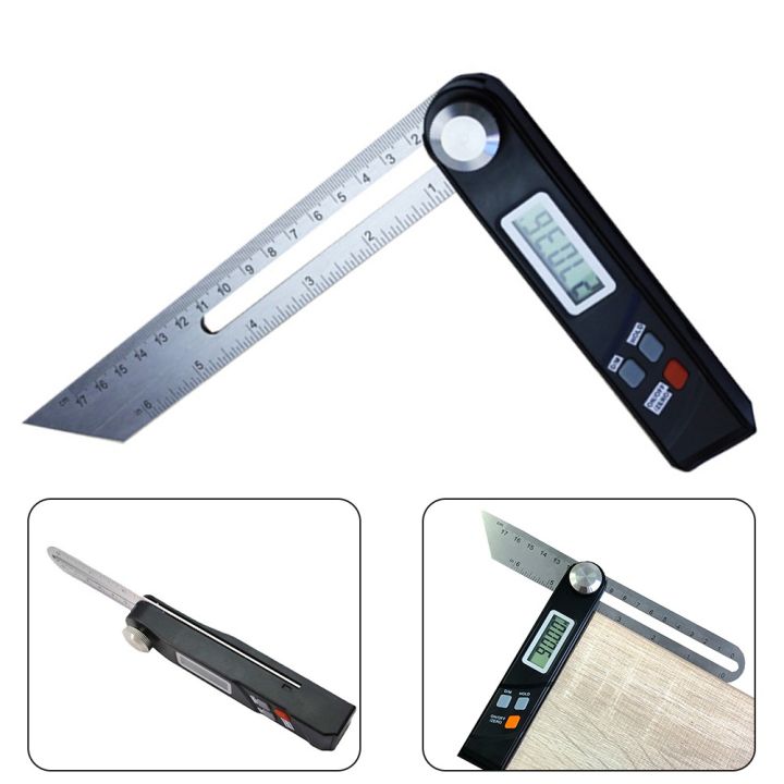 Stainless Steel Digital Protractor Accurate Angles for Architects and ...