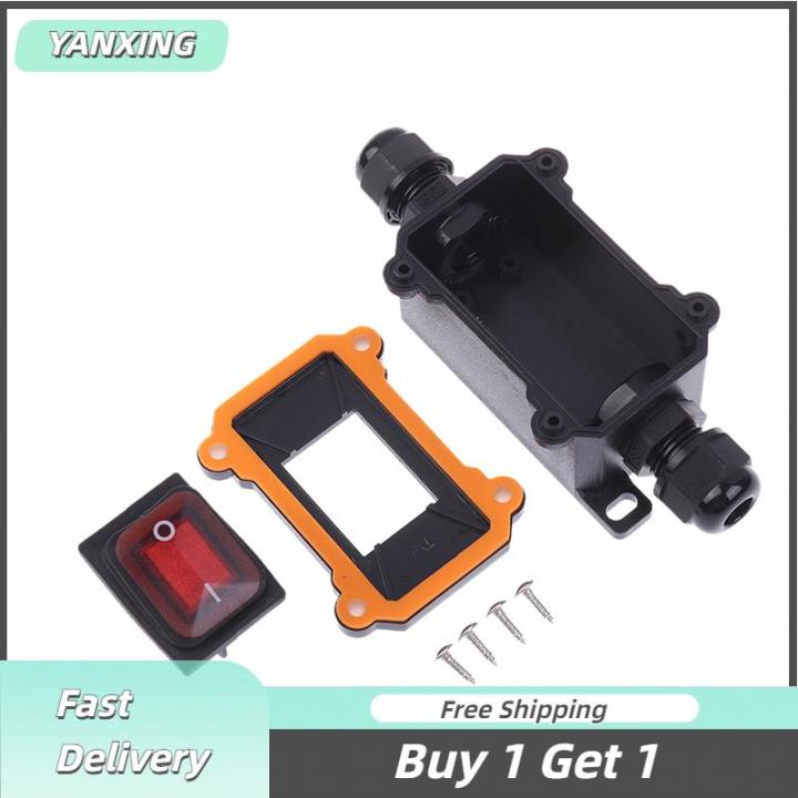 YANXING 1PC 12-24V 220V 20A High Current Power Boat Type Switch With ...