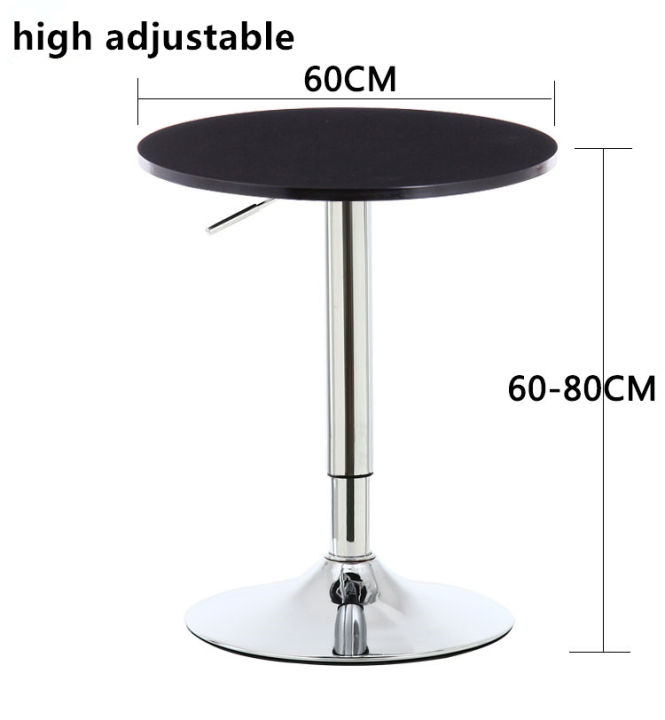 ★High cocktail table bar round coffee table minimalist modern outdoor ...