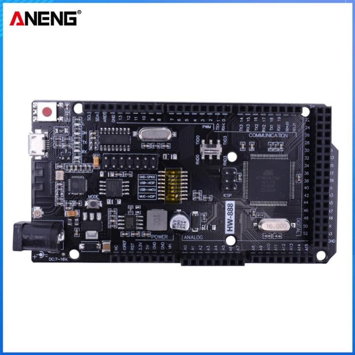 ATMEGA2560 R3 Wi-Fi + ESP8266 7-15V,หน่วยความจำ R3 ESP8266 32ม. Arduino Mega โนดสำหรับ WeMos ...
