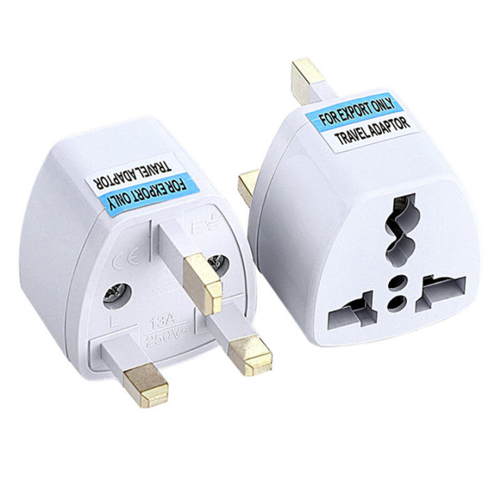 extension plug 3-Pin Universal Adapter Plug Head UK 3 Pin Malaysia ...
