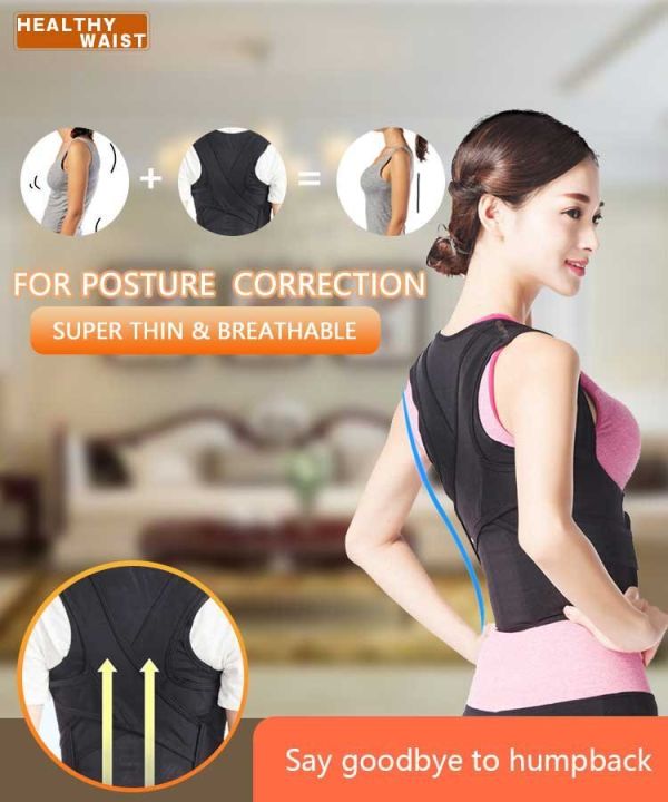 Veimia - 3D Stretch Hunchback Correction Belt Anti-Camel Back Posture ...