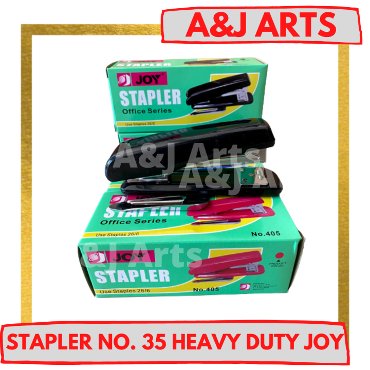 Joy Heavy Duty Stapler #35 w/remover no.405 | Lazada PH