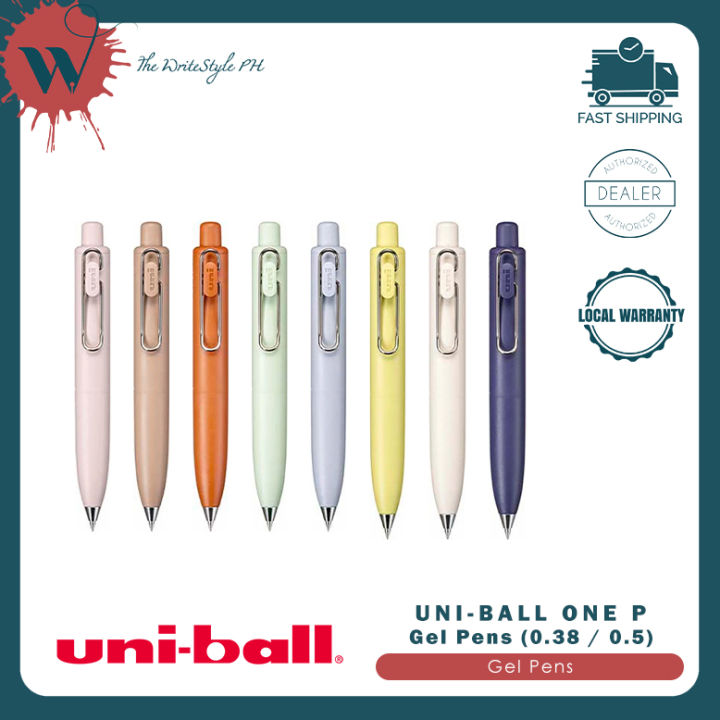Uni-ball One P Gel Pens (0.38 / 0.5) | Lazada PH