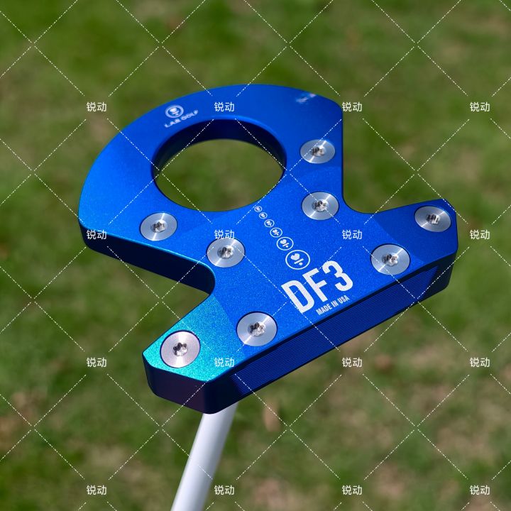 New Lab Big Blue Bull Golf Putter Df3 Balanced And Stable Golf Male And ...