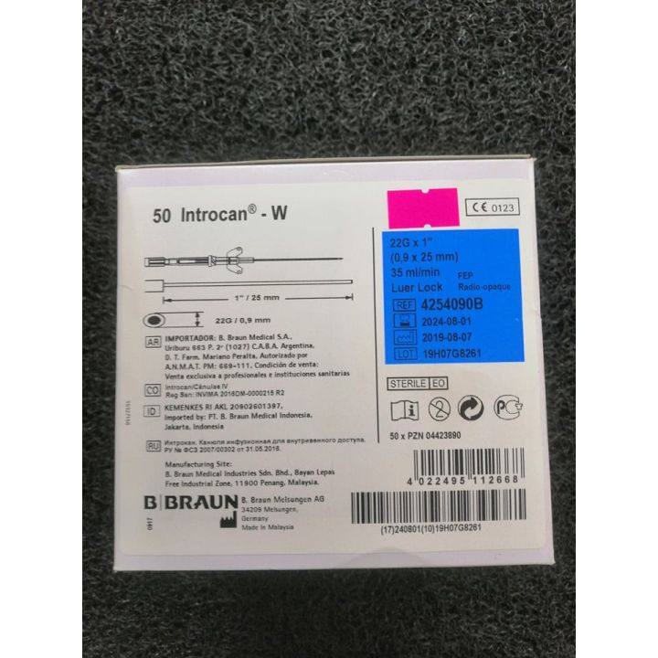 INTRAVENOUS CATHETER INTROCAN | Lazada PH