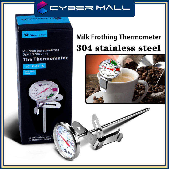 Milk Frothing Thermometer 304 Stainless Steel Multi-angle Hanging ...