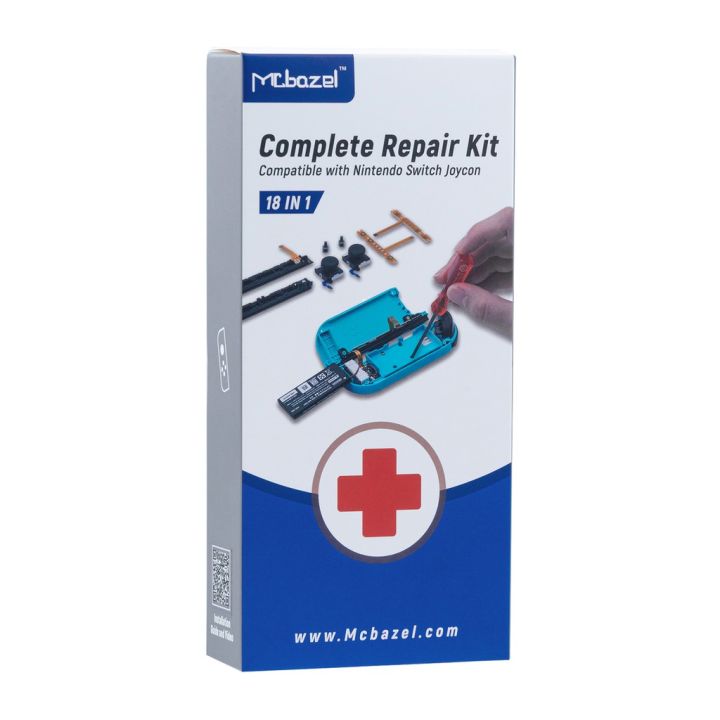 Mcbazel 18 in 1 Repair Kit with Opening Tool for Nintendo Switch ...
