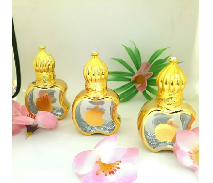 Botol Apple Kubah Motif 10 Ml Roll On Warna Gold - Botol Parfum Apel ...