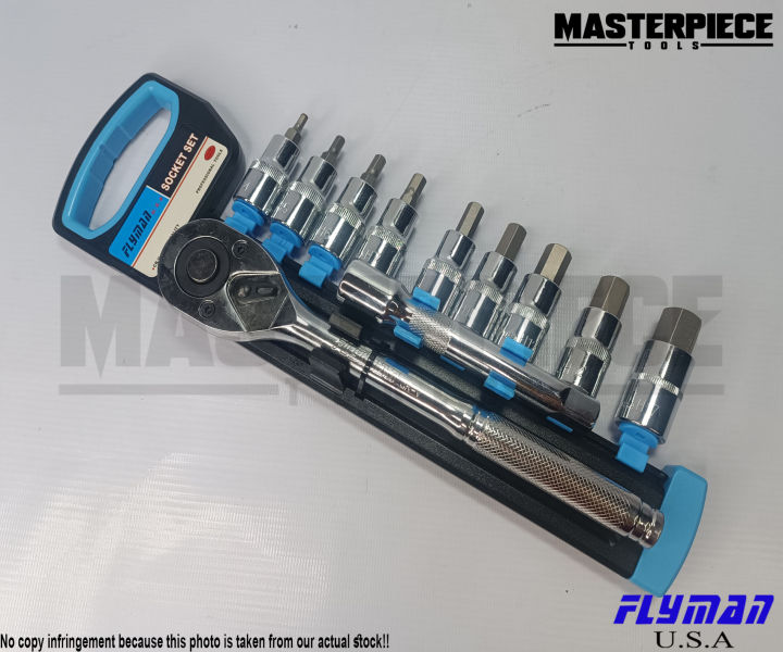 ALLEN SOCKET WRENCH SET FLYMAN 1/2 DRIVE 4MM TO 17MM | Lazada PH